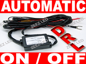 LED Daytime Running Light (DRL) Automatic Control On/Off Switch Relay Harness | Xenon Gas H.I.D ...