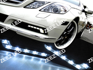 Mercedes-Benz Style 6 LED Daytime Running Light | Xenon Gas H.I.D ...